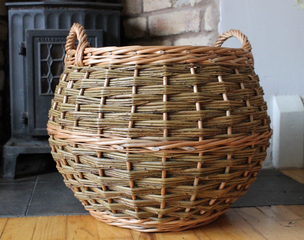 Barrel Log Basket | Hastingwood Basket Works